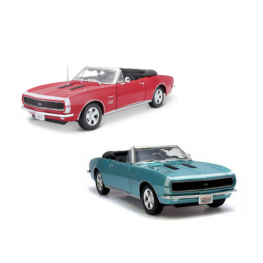 Maisto 1:18 Scale 1967 Chevrolet Camaro SS 396 Convertible Assorted ...