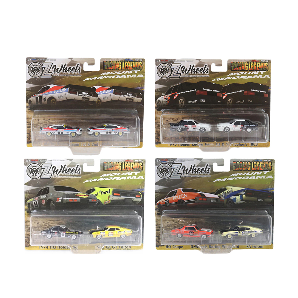 DDA 1:64 Scale Oz Wheels Racing Legends Diecast Models 4 Types Available