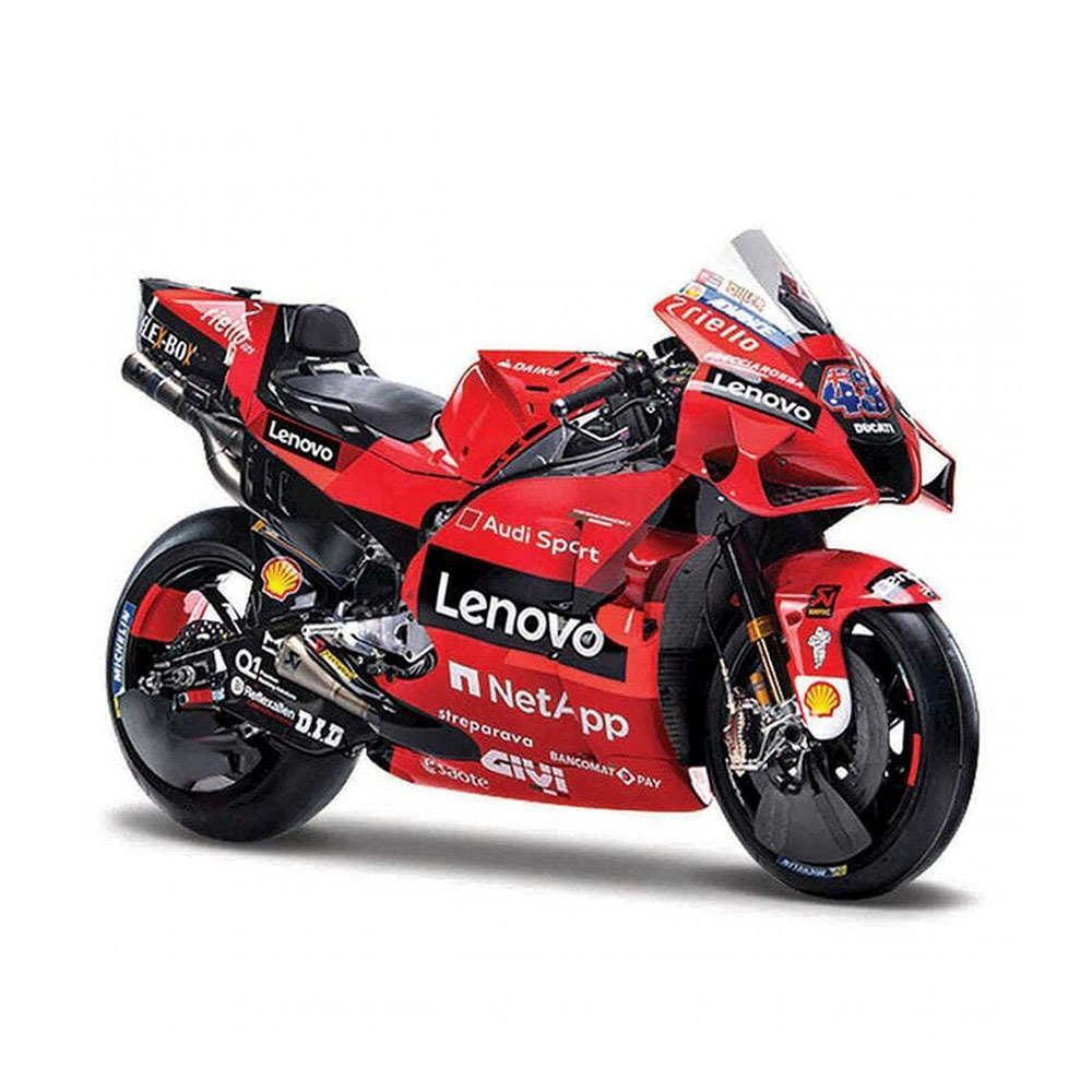 Maisto 1:18 Scale Moto GP 2021 Ducati Lenovo Team Model Motorcycle - 2 ...
