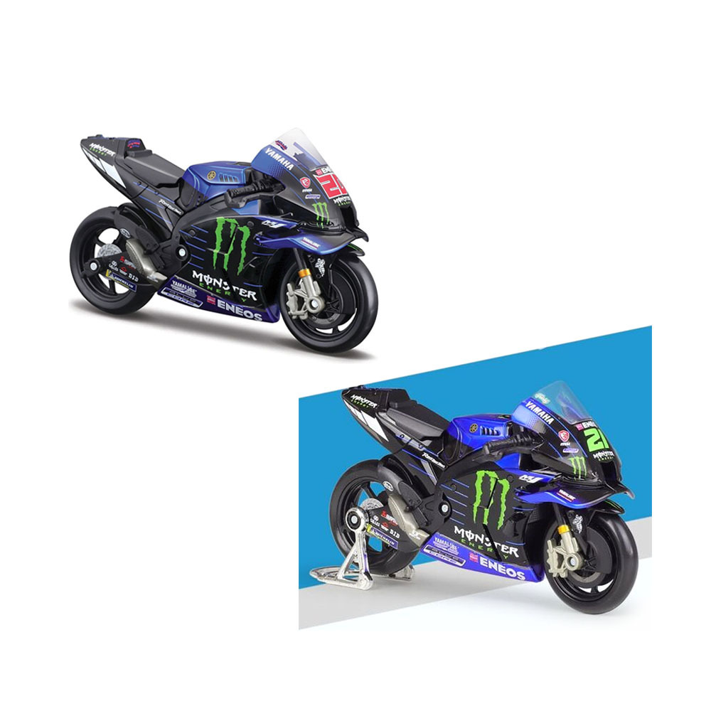 Maisto Licensed 1:18 Scale Moto GP Yamaha Factory Racing 2021 Diecast ...