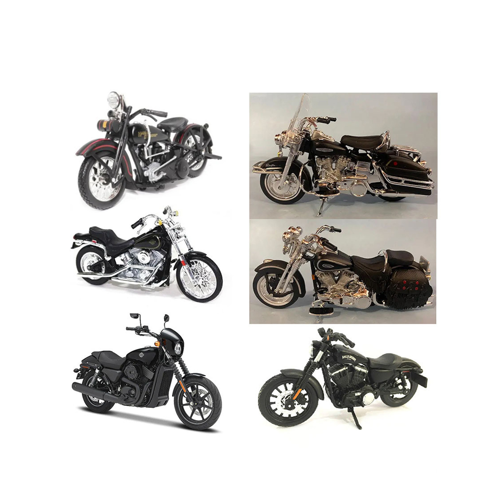 Maisto Licensed 1:18 Scale Harley Davidson Motorcycle Series 41 Diecast ...